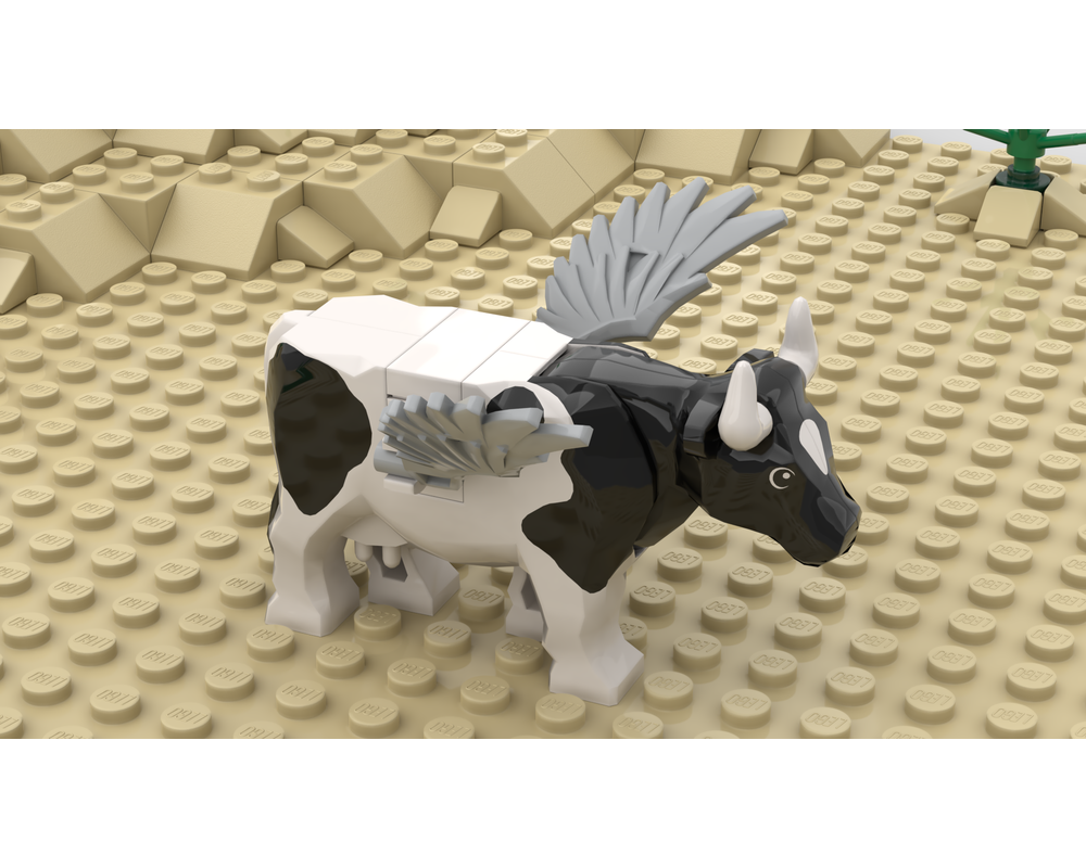 LEGO MOC Bessie and Martin the Flying Cows by KristinaLegoMaker ...