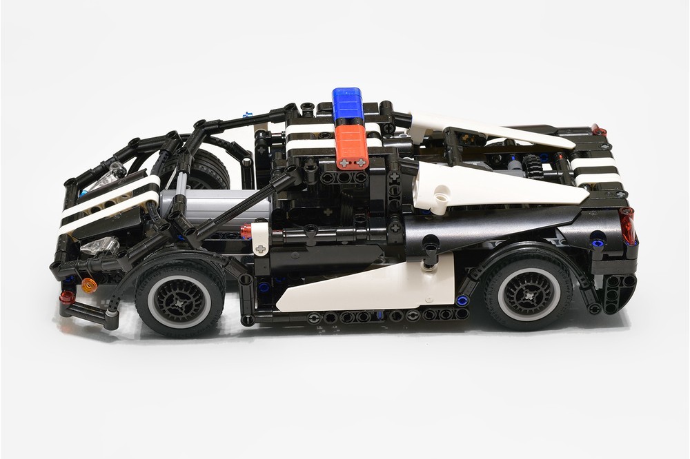 LEGO MOC Police Supercar RC by Artemy Zotov | Rebrickable - Build with LEGO