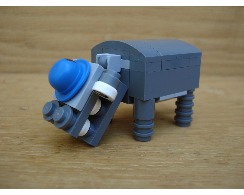 LEGO MOC Hippo by Nicole1 | Rebrickable - Build with LEGO