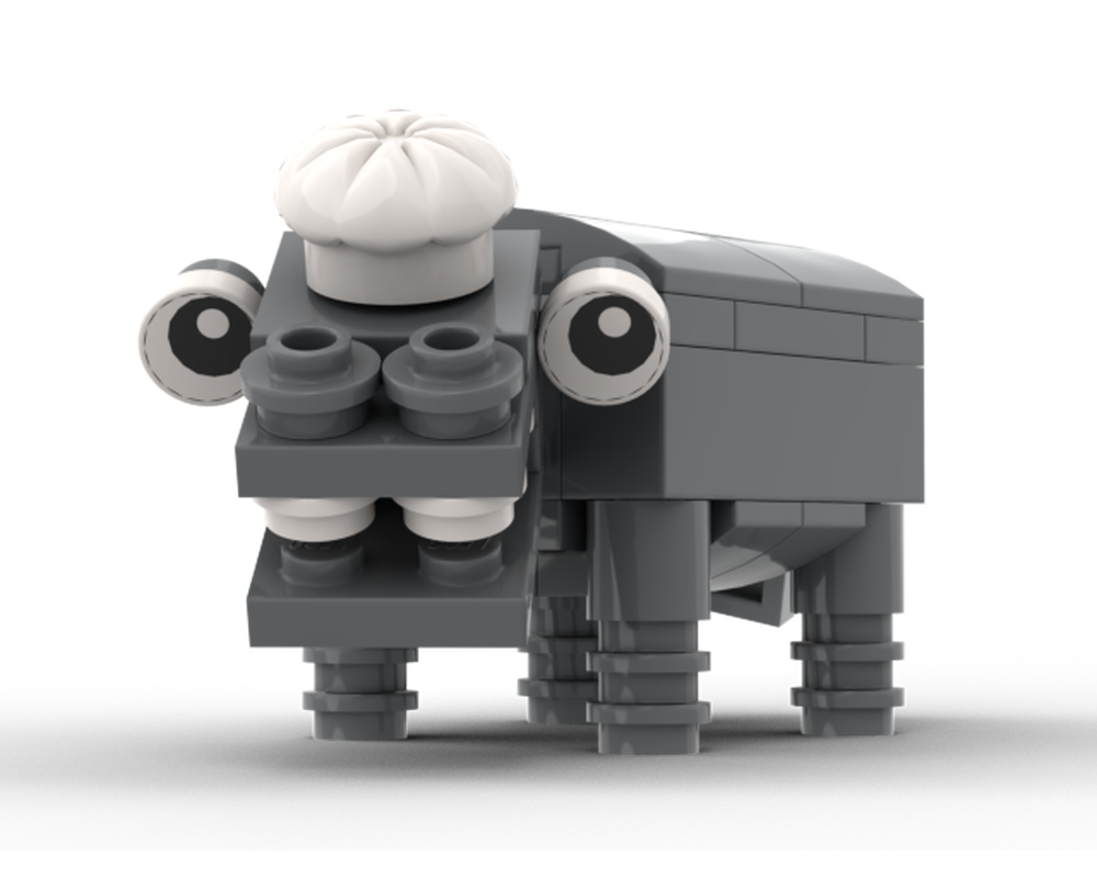 LEGO MOC Hippo by Nicole1 | Rebrickable - Build with LEGO
