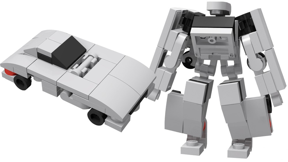 LEGO MOC Transformers DOTM Soundwave Mini Mecha by FreshBricks ...