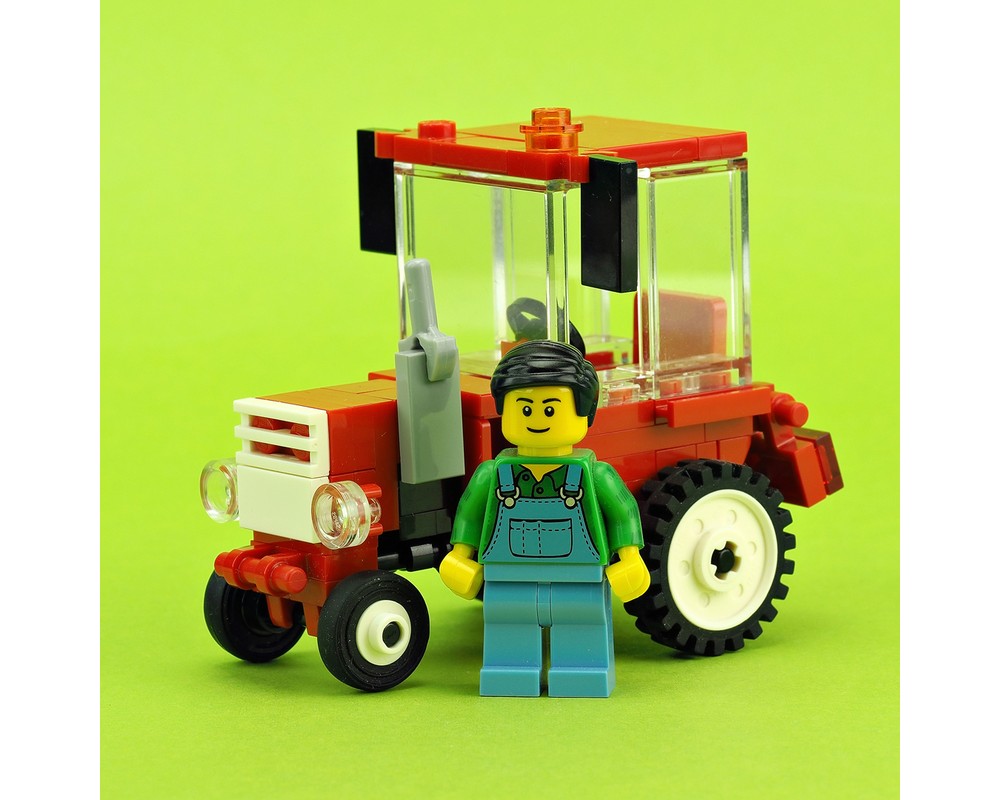 LEGO MOC Red Tractor T25 by De_Marco | Rebrickable - Build with LEGO