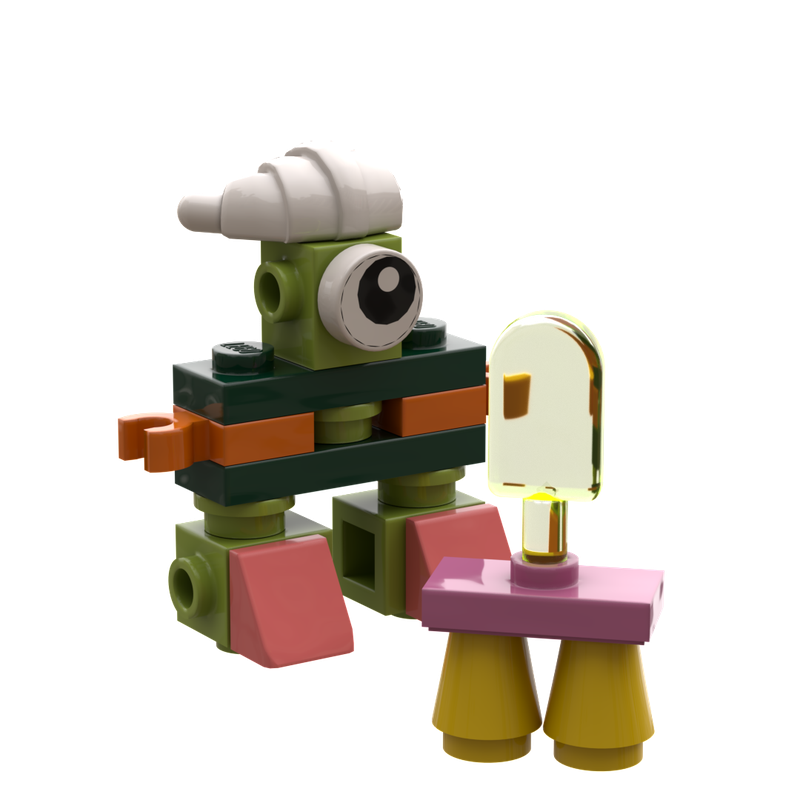 LEGO MOC one eyed monster loves ice (30548-1) by BrickDesignerNL ...