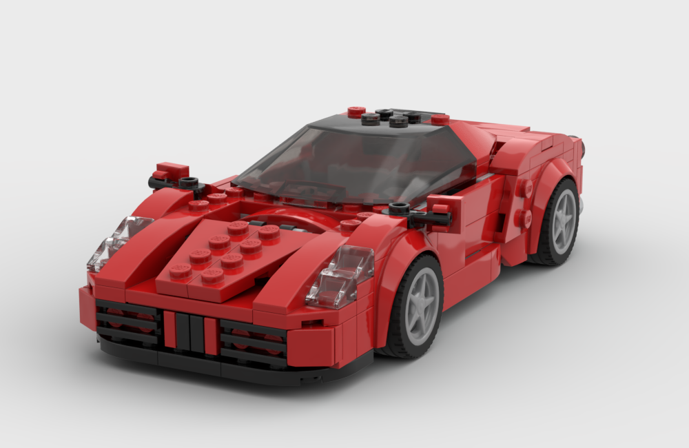 LEGO MOC-48647 Ferrari Enzo 8 wide by Fakhri Argya | Rebrickable ...