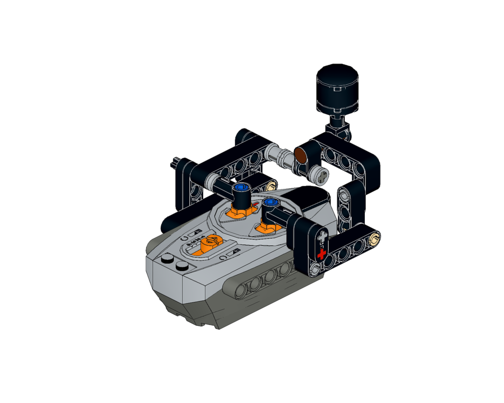 Lego Moc Remote Controller By Nickrutz Rebrickable Build With Lego