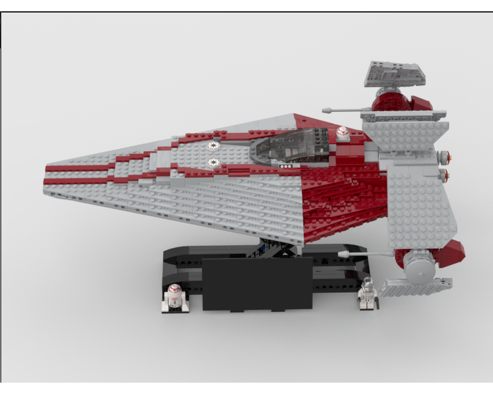 LEGO MOC V-wing MOC by Sy13 | Rebrickable - Build with LEGO
