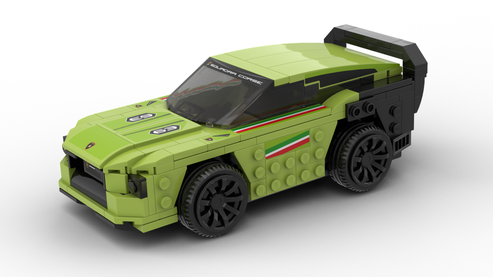 LEGO MOC 76899 Big Racer by Schwimpy | Rebrickable - Build with LEGO