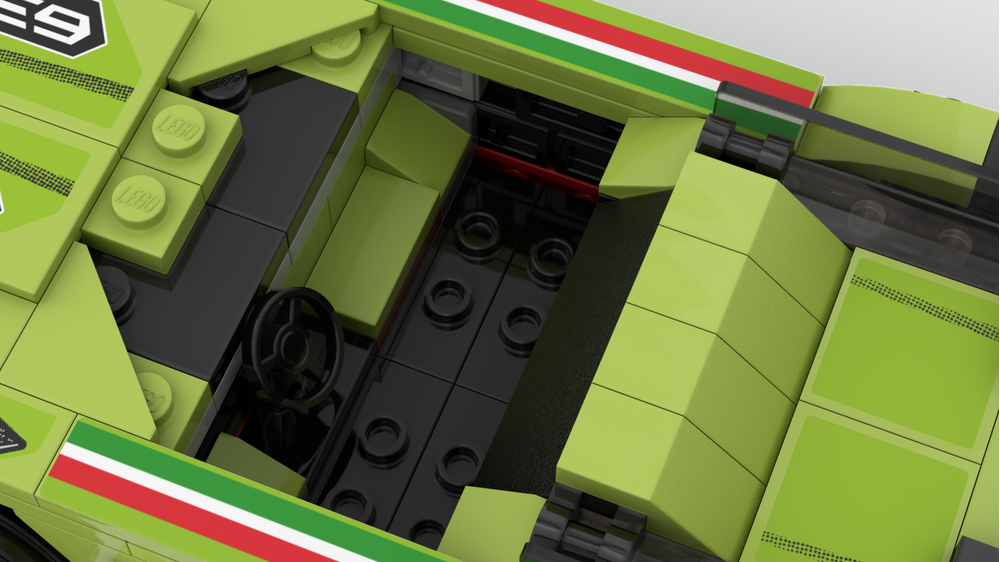 LEGO MOC 76899 Big Racer by Schwimpy | Rebrickable - Build with LEGO