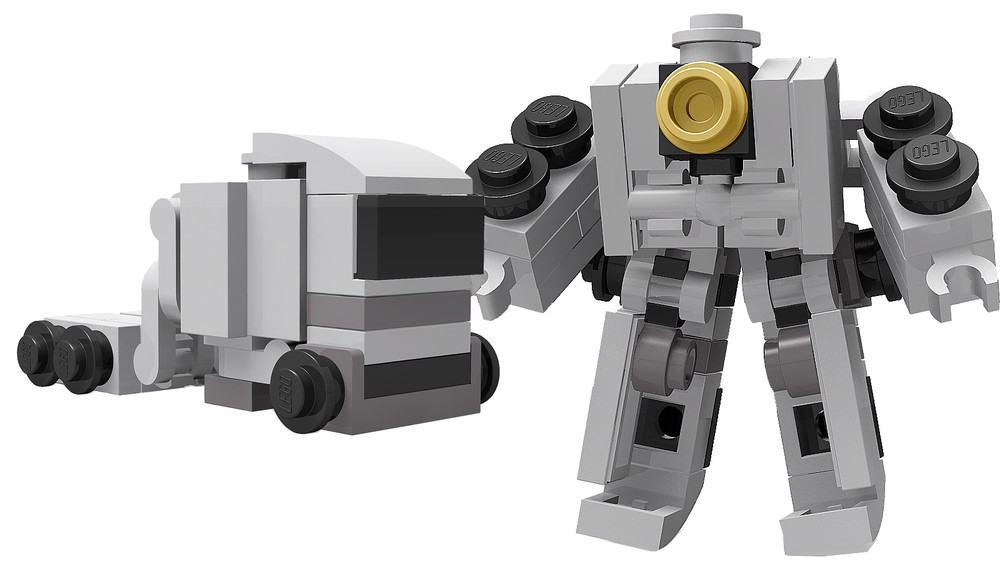 Lego Moc Transformers Aoe Galvatron Mini Mecha By Freshbricks