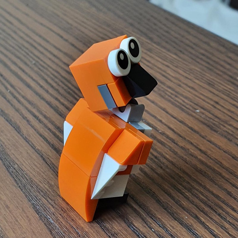 Lego Moc Tiny Owl By Kamila Rebrickable Build With Lego