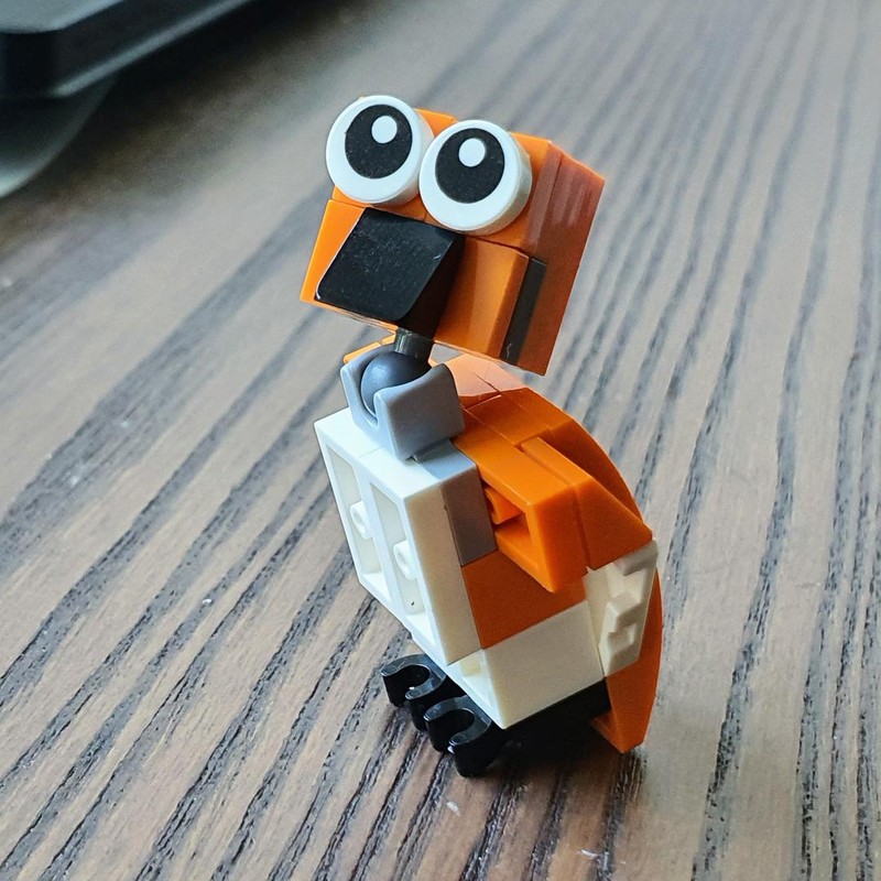 LEGO MOC Tiny Owl by kamila | Rebrickable - Build with LEGO
