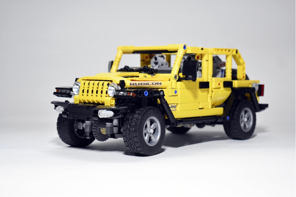 LEGO MOC Jeep Wrangler Rubicon JL mini by ArsMan064 | Rebrickable ...
