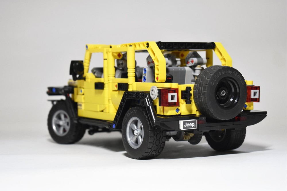 LEGO MOC Jeep Wrangler Rubicon JL mini by ArsMan064 | Rebrickable ...