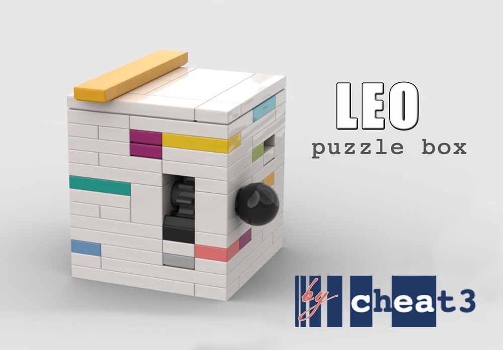 LEGO MOC Leo (a mini puzzle box) by cheat3 puzzles | Rebrickable ...