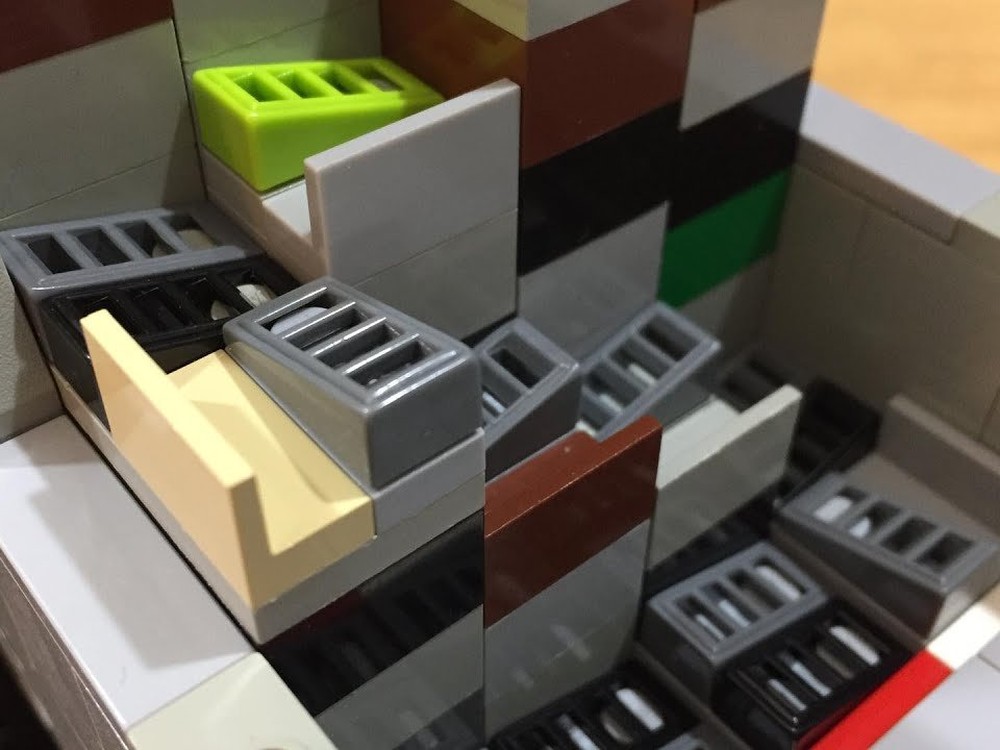 LEGO MOC GBC Split-level Stepper by NonsenseWars | Rebrickable - Build ...