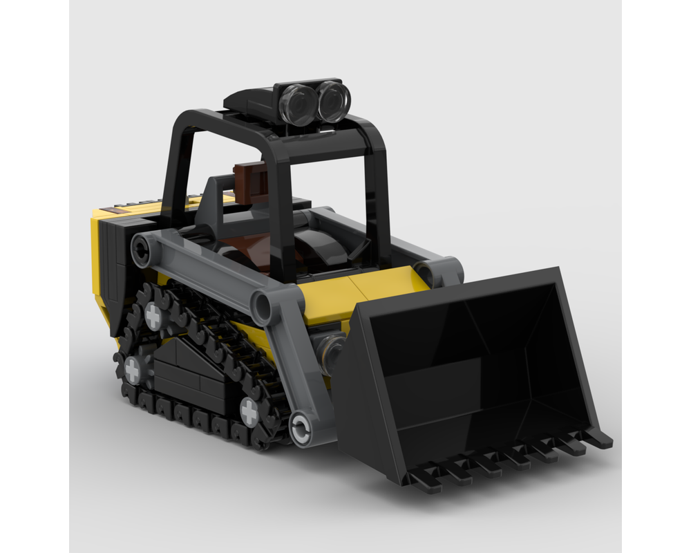 LEGO MOC Tracked Skid Loader by SilverRhyme39 | Rebrickable - Build ...