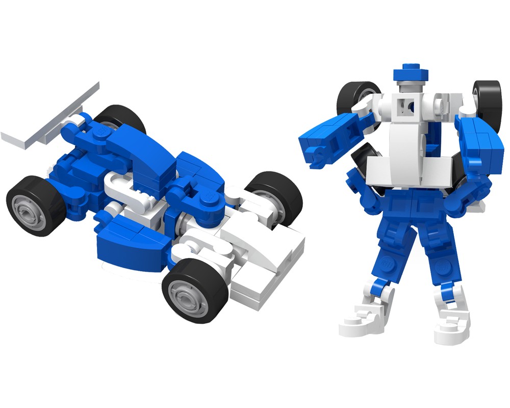 LEGO MOC Transformers G1 Mirage Mini Mecha by FreshBricks | Rebrickable ...