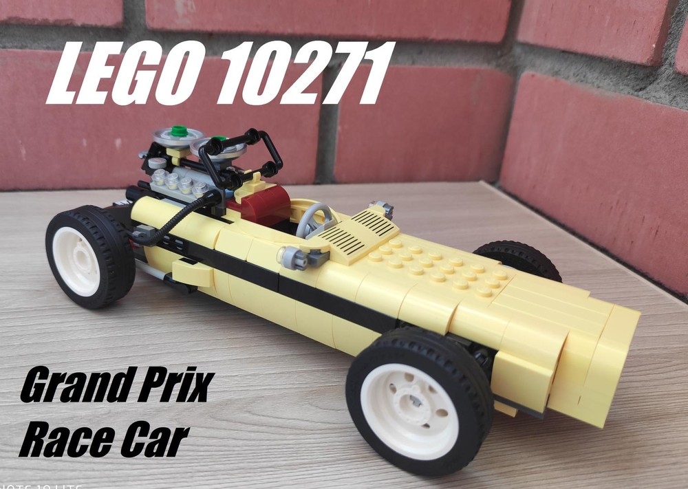 LEGO MOC 10271 Grand Prix Race Car by Kirvet | Rebrickable - Build with ...