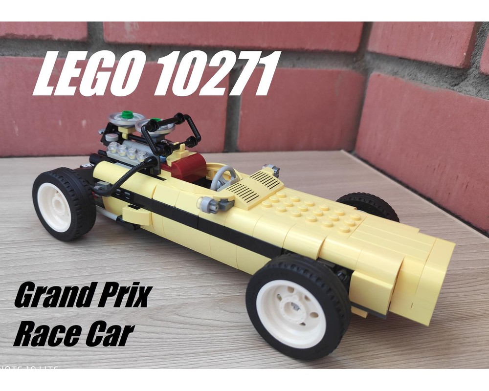 LEGO MOC 10271 Grand Prix Race Car by Kirvet | Rebrickable - Build with ...