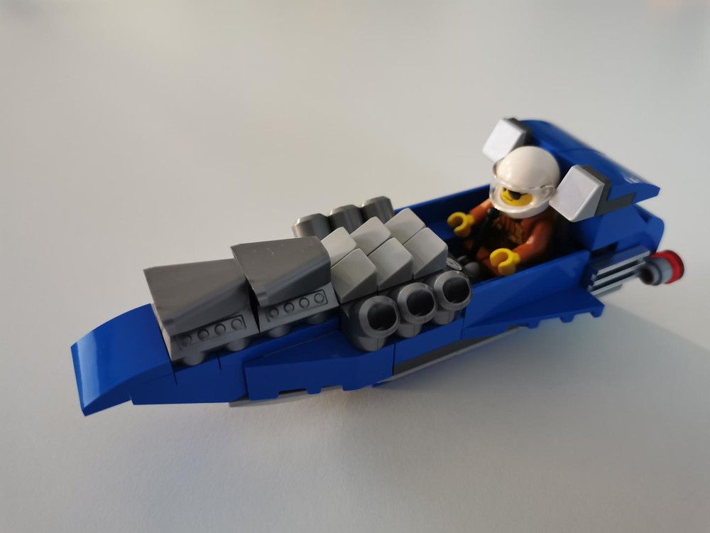 Lego Moc Speed Boat 2 By Dotziger Rebrickable Build With Lego