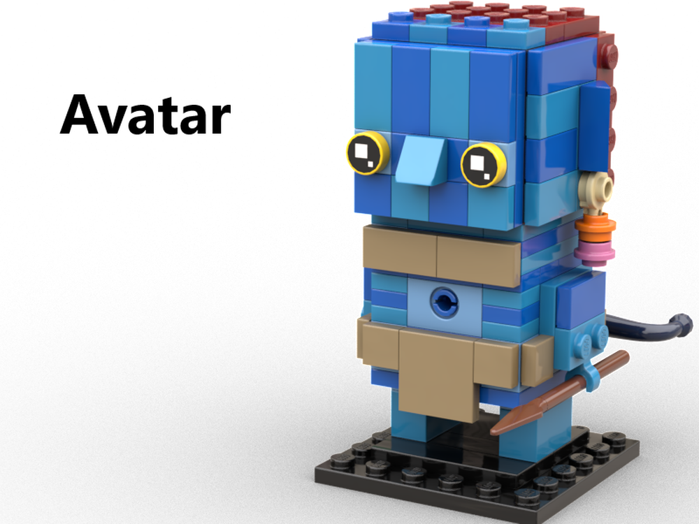 LEGO MOC Avatar Lego Brickheadz by noggels | Rebrickable - Build with LEGO