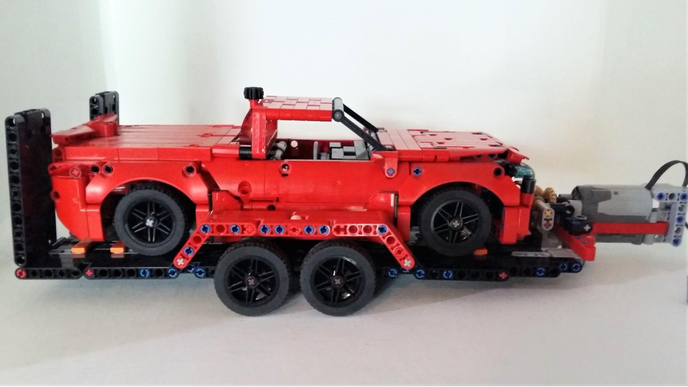 LEGO MOC Recovery Trailer by Theoderic | Rebrickable - Build with LEGO