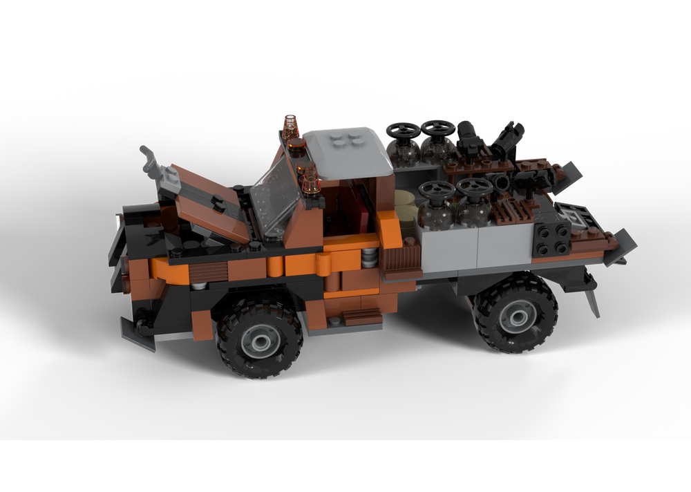 LEGO MOC Set #76050 Alt Build - Rusty Old Work Truck by Brick.Mocman ...