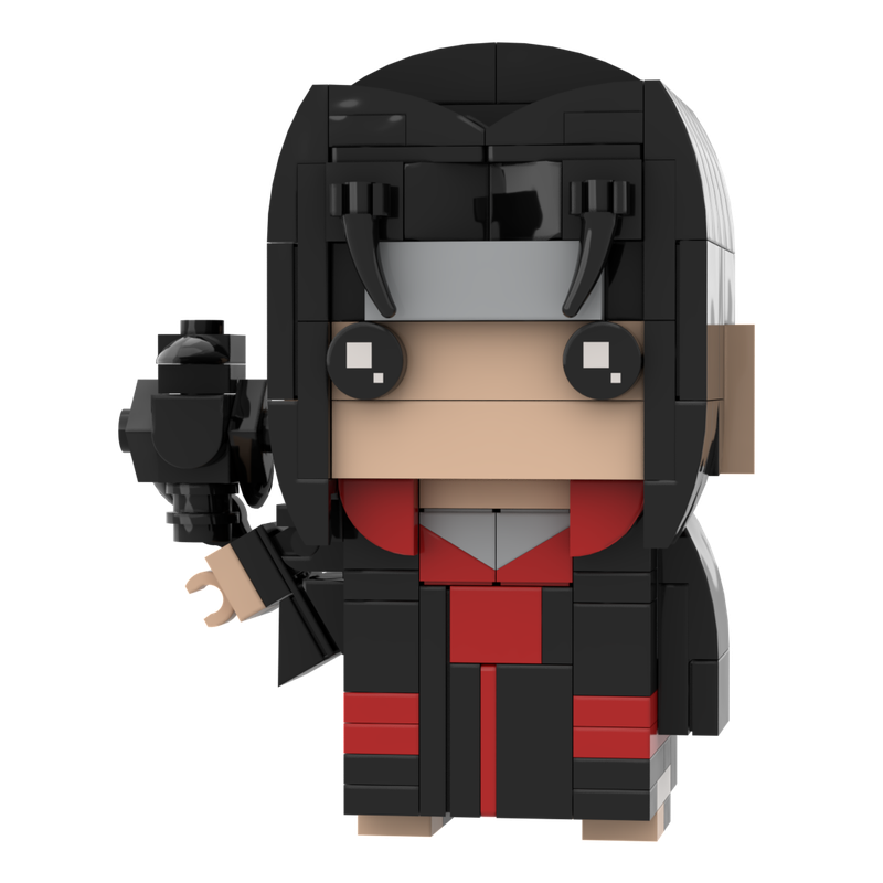 LEGO MOC Uchiha Itachi Naruto Brickheadz MOC by moonein | Rebrickable ...