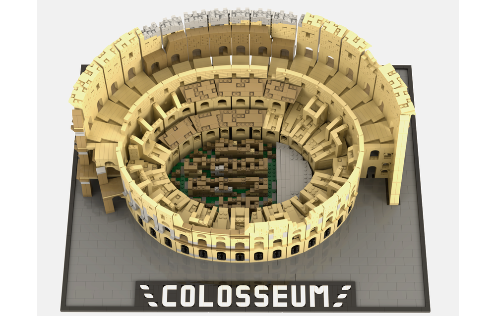 LEGO MOC The Colosseum by brickgloria | Rebrickable - Build with LEGO