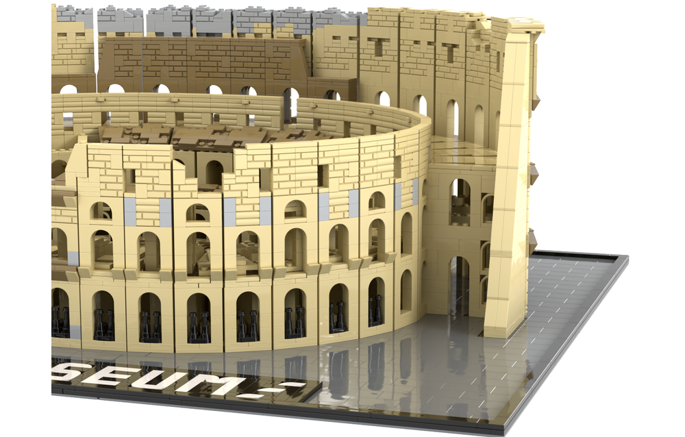 LEGO MOC The Colosseum by brickgloria | Rebrickable - Build with LEGO