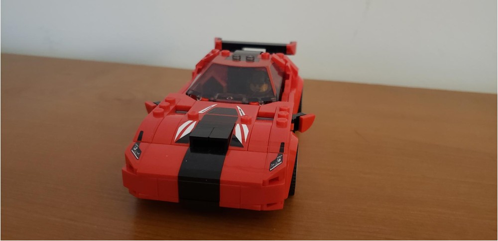 LEGO MOC Red Racer by Brick_Lizard | Rebrickable - Build with LEGO