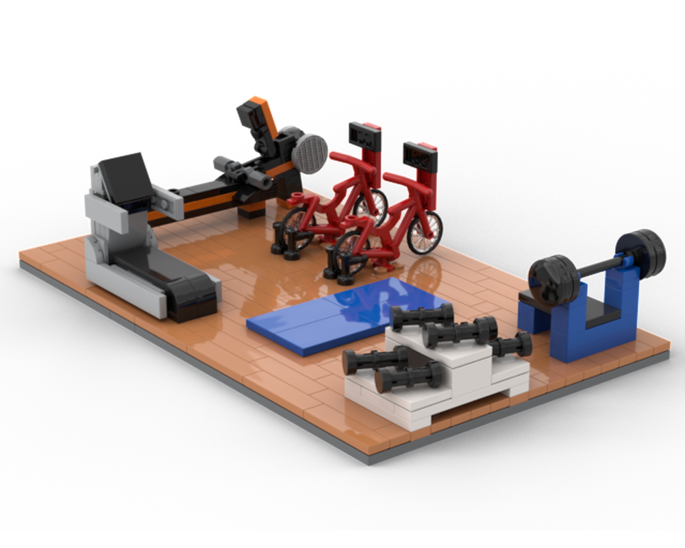 LEGO MOC Gym by Nicole1 | Rebrickable - Build with LEGO
