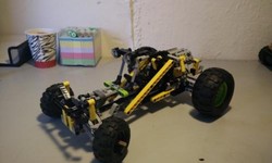 LEGO MOC-3028 Blue Lightning Buggy (Technic 2015) | Rebrickable - Build ...
