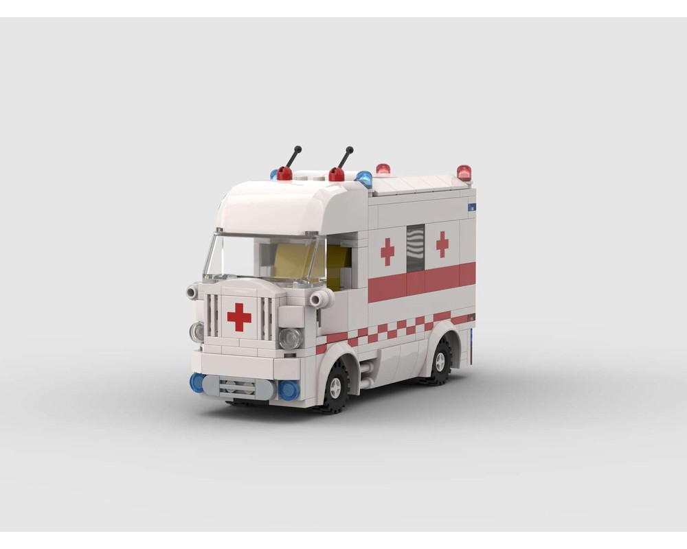 LEGO MOC Ambulance by nwbricks | Rebrickable - Build with LEGO