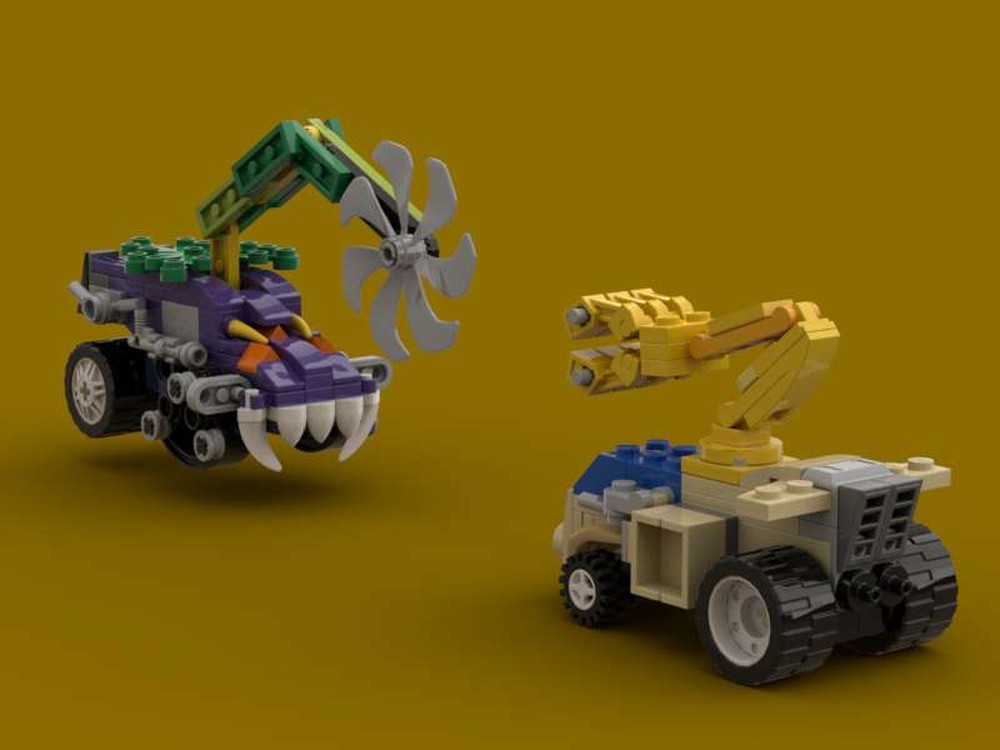 LEGO MOC Jayce & the Wheeled Warriors (mini) by DoubleBU | Rebrickable ...