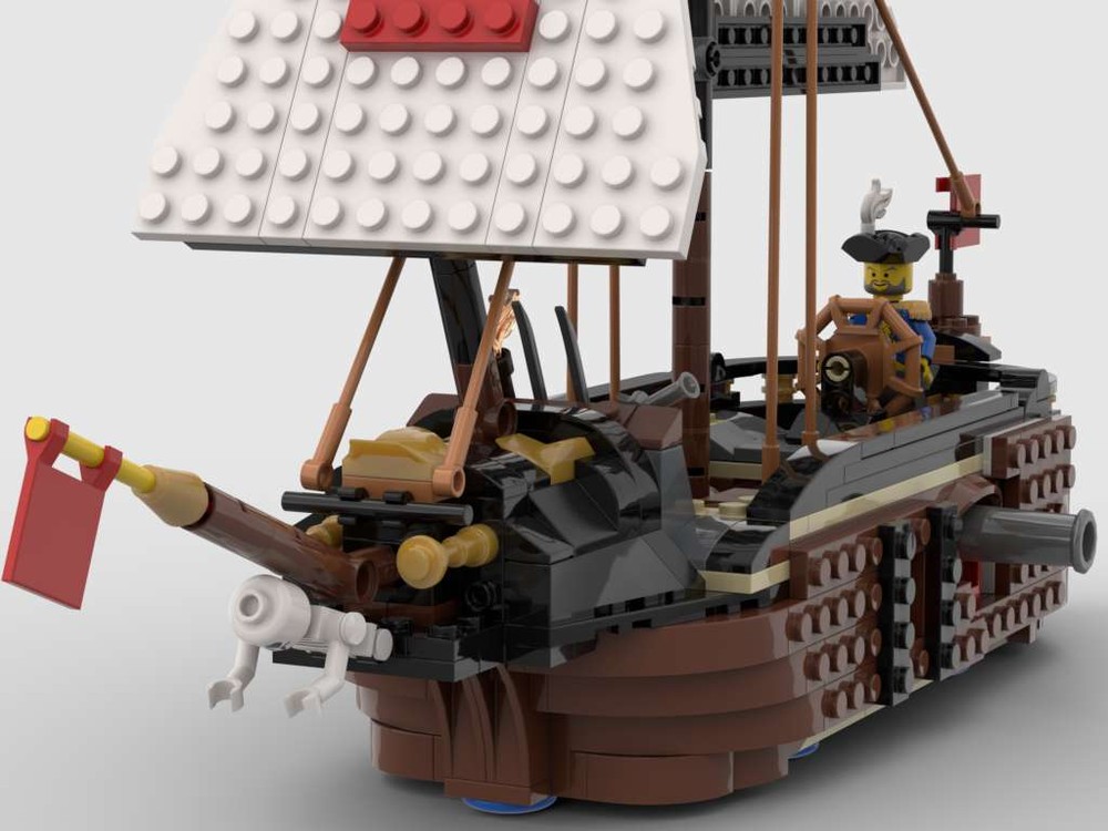 LEGO MOC Imperial Guards' Sloop and Dock by LetsBrick | Rebrickable ...