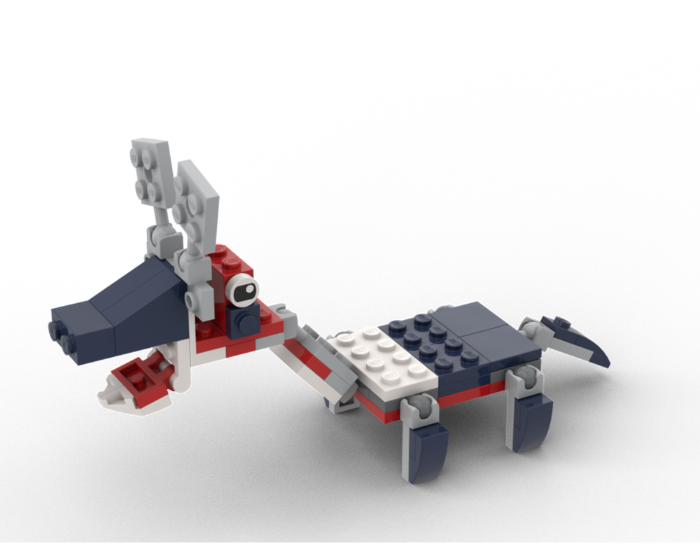 LEGO MOC dog by RyanWongJH | Rebrickable - Build with LEGO