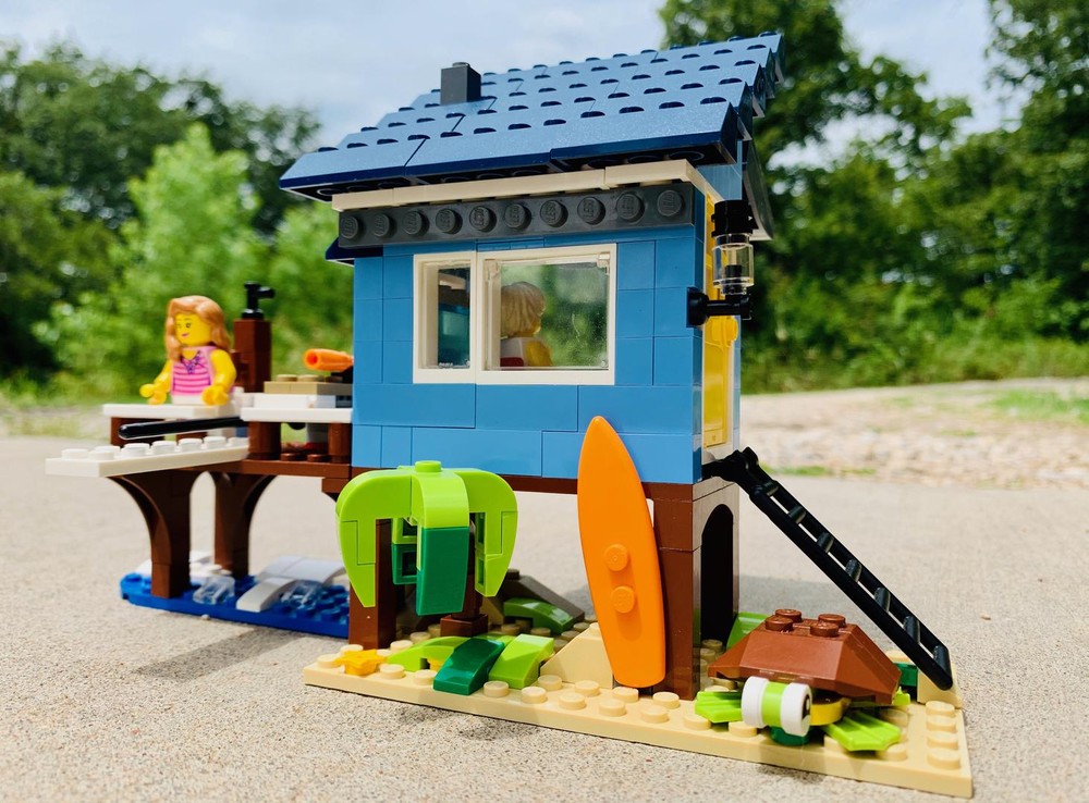 LEGO MOC 31063 Beach Vacation House by Turbo8702 | Rebrickable - Build ...