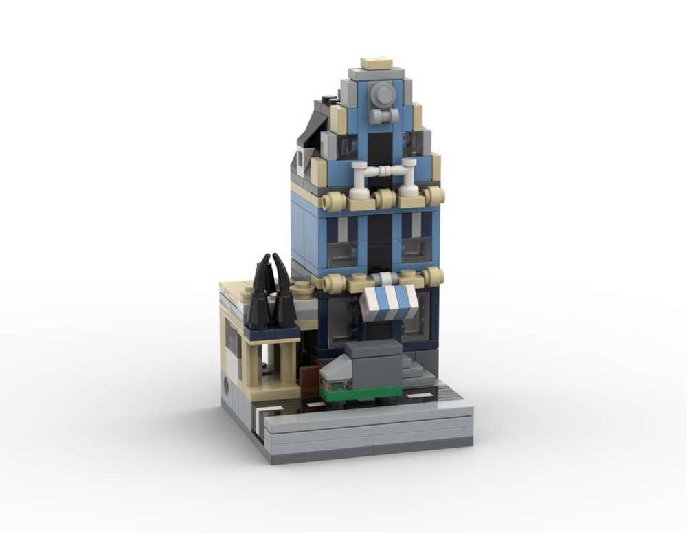 LEGO MOC Mini modular - Market street by Tavernellos | Rebrickable ...