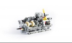 LEGO MOC-5565 Sequential RC 4-speed dual-clutch gearbox with PF Servo ...