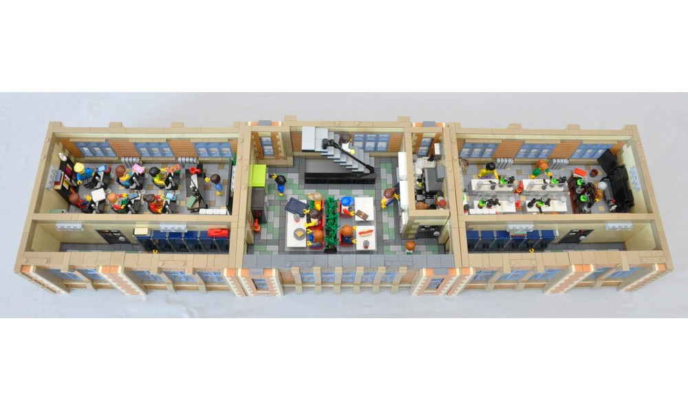 LEGO MOC Modular School by peedeejay | Rebrickable - Build with LEGO