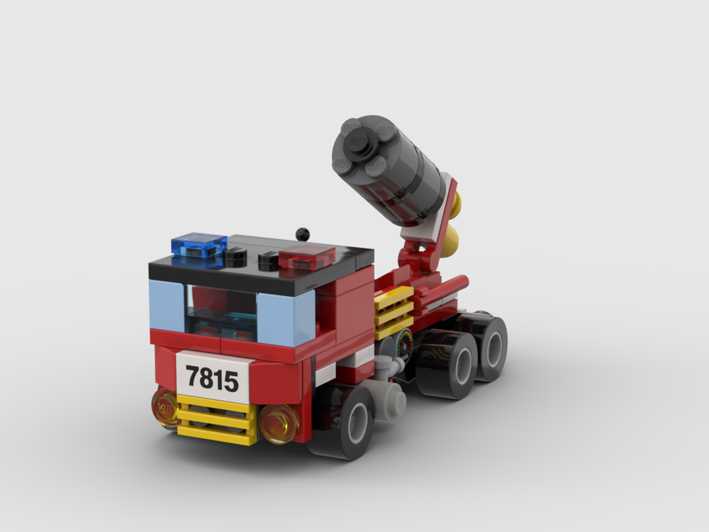 Lego Moc Fire Truck By Mumulego Rebrickable Build With Lego