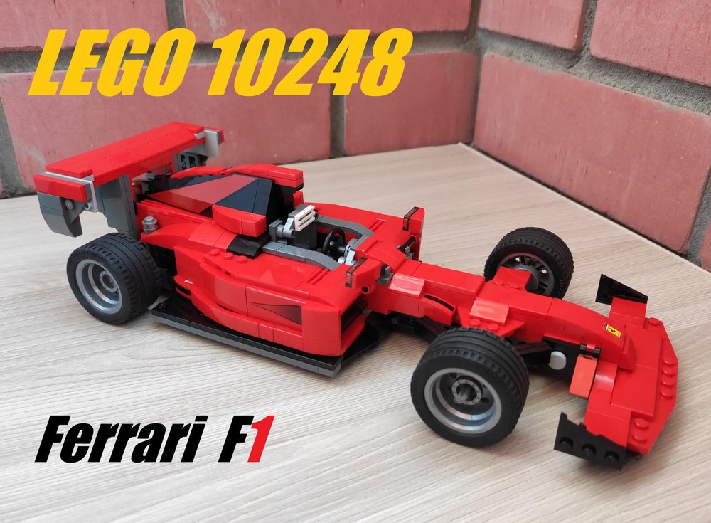 LEGO MOC 10248 Ferrari F1 by Kirvet | Rebrickable - Build with LEGO