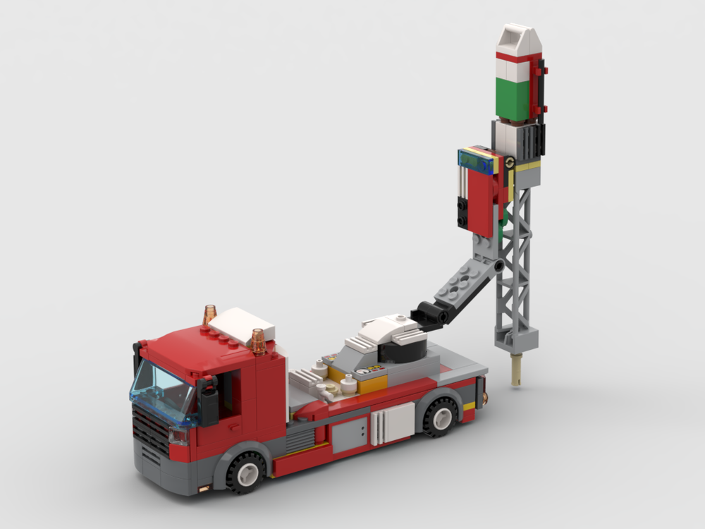 LEGO MOC 60214 Truck mounted drilling rig by KlintIsztvud | Rebrickable ...
