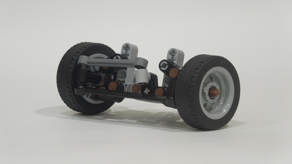 LEGO MOC Compact lego front axle with independent suspension by osterum ...