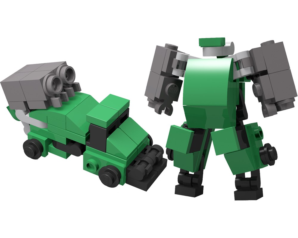 LEGO MOC Transformers TLK Hound Mini Mecha by FreshBricks | Rebrickable ...