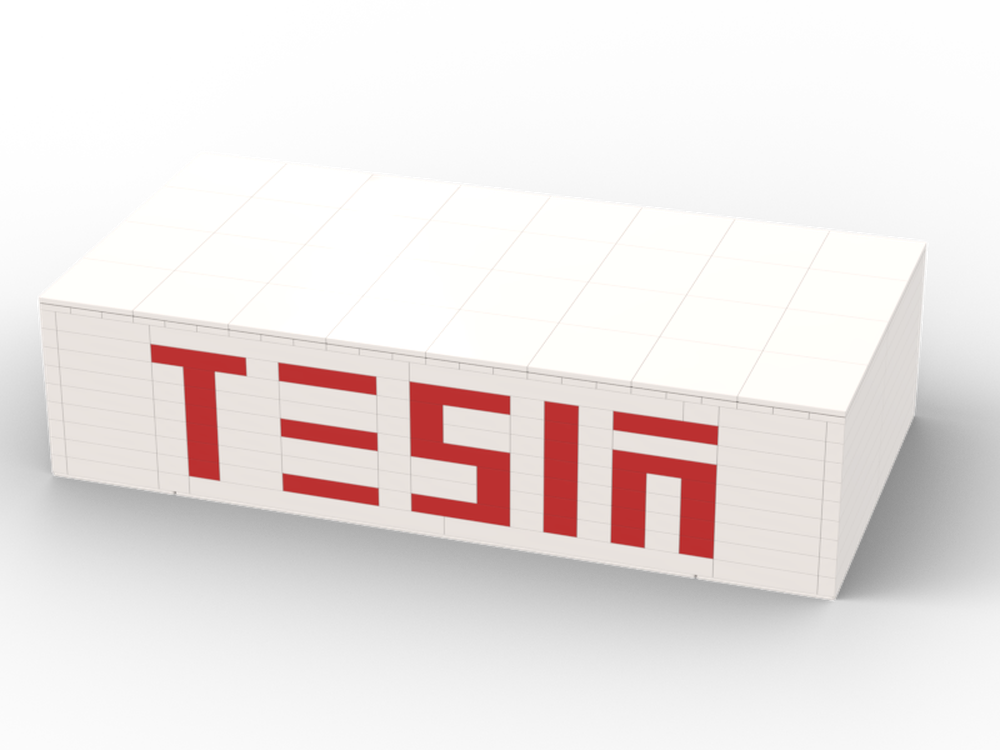 LEGO MOC display platform for tesla model S by farmbros | Rebrickable ...