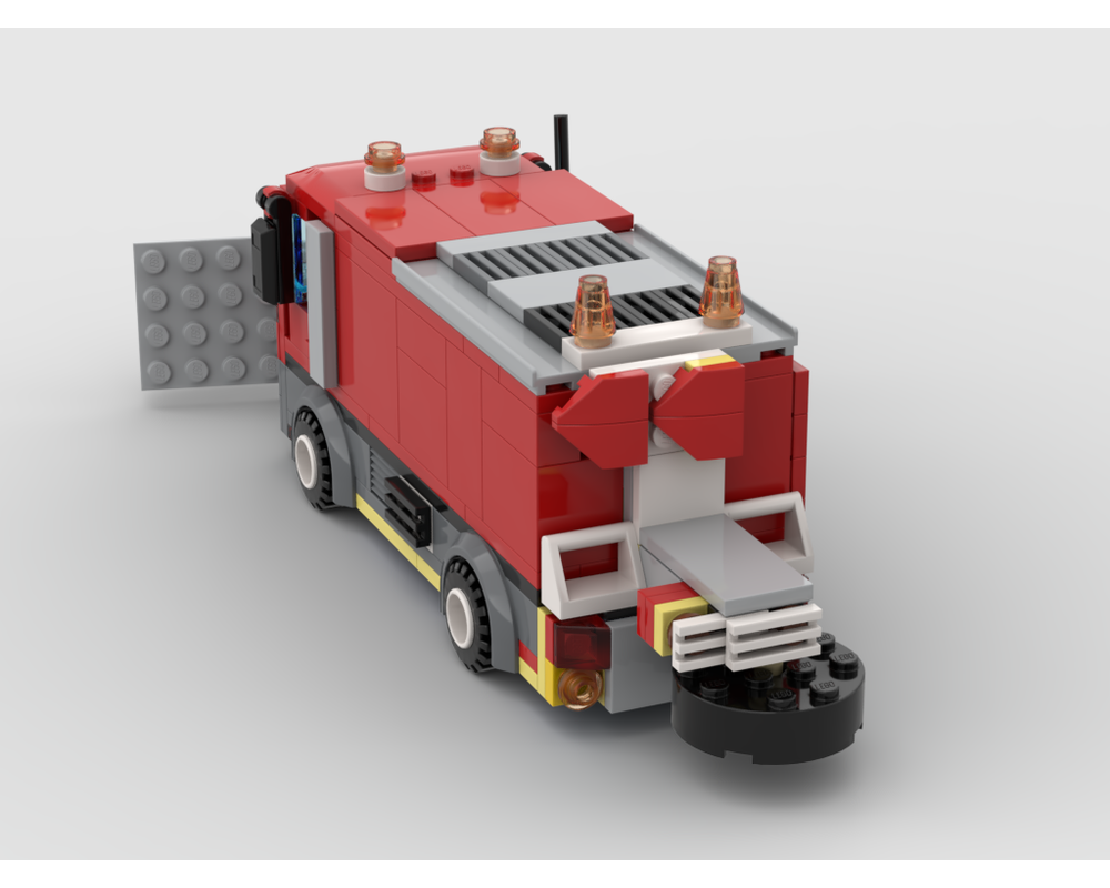 LEGO MOC 60214 - Snow Plow Truck by KlintIsztvud | Rebrickable - Build ...