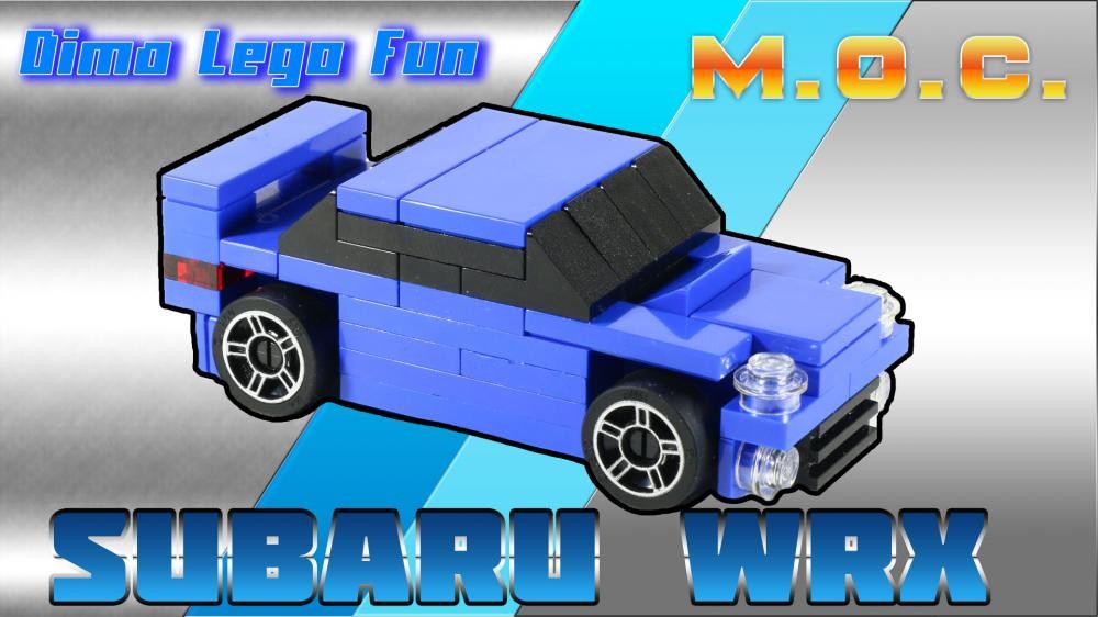 LEGO MOC Subaru Impreza WRX mini by Zagdima | Rebrickable - Build with LEGO
