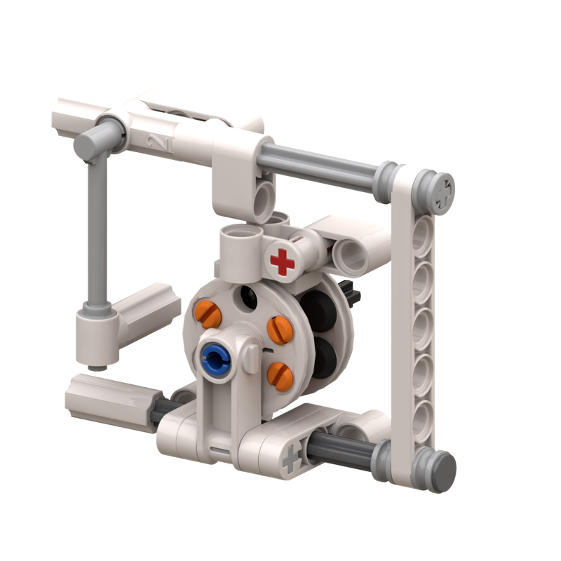 LEGO MOC Combination lock by BrickDesignerNL | Rebrickable - Build with ...